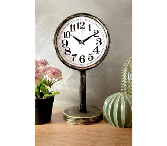 Metal Table Clock , home accessories, homestyle , • Higalo