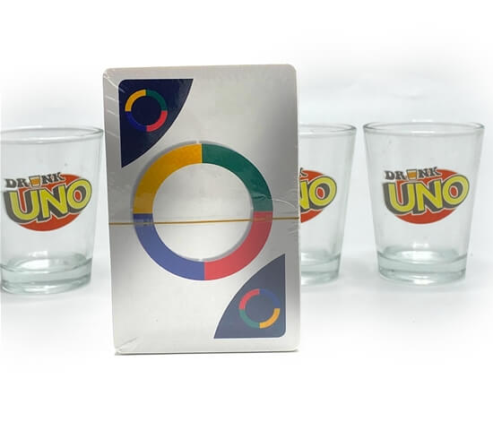 UNO DRINKING GAME, uno, board game, drunk, group • Higalo