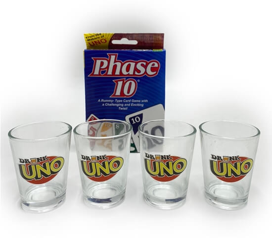 UNO DRINKING GAME, uno, board game, drunk, group • Higalo