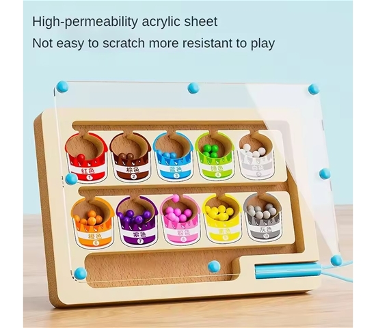 Magnetic Color Classification Game • Higalo