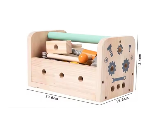 Wood Tool Box - 40 Pcs • Higalo
